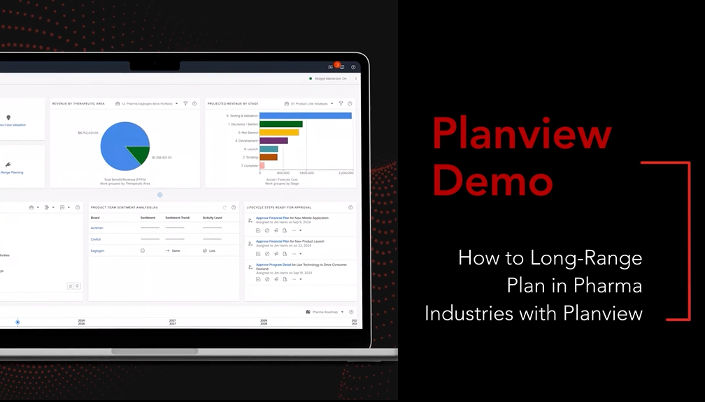 Developing Long Range Plans in the Pharma Industry with Planview