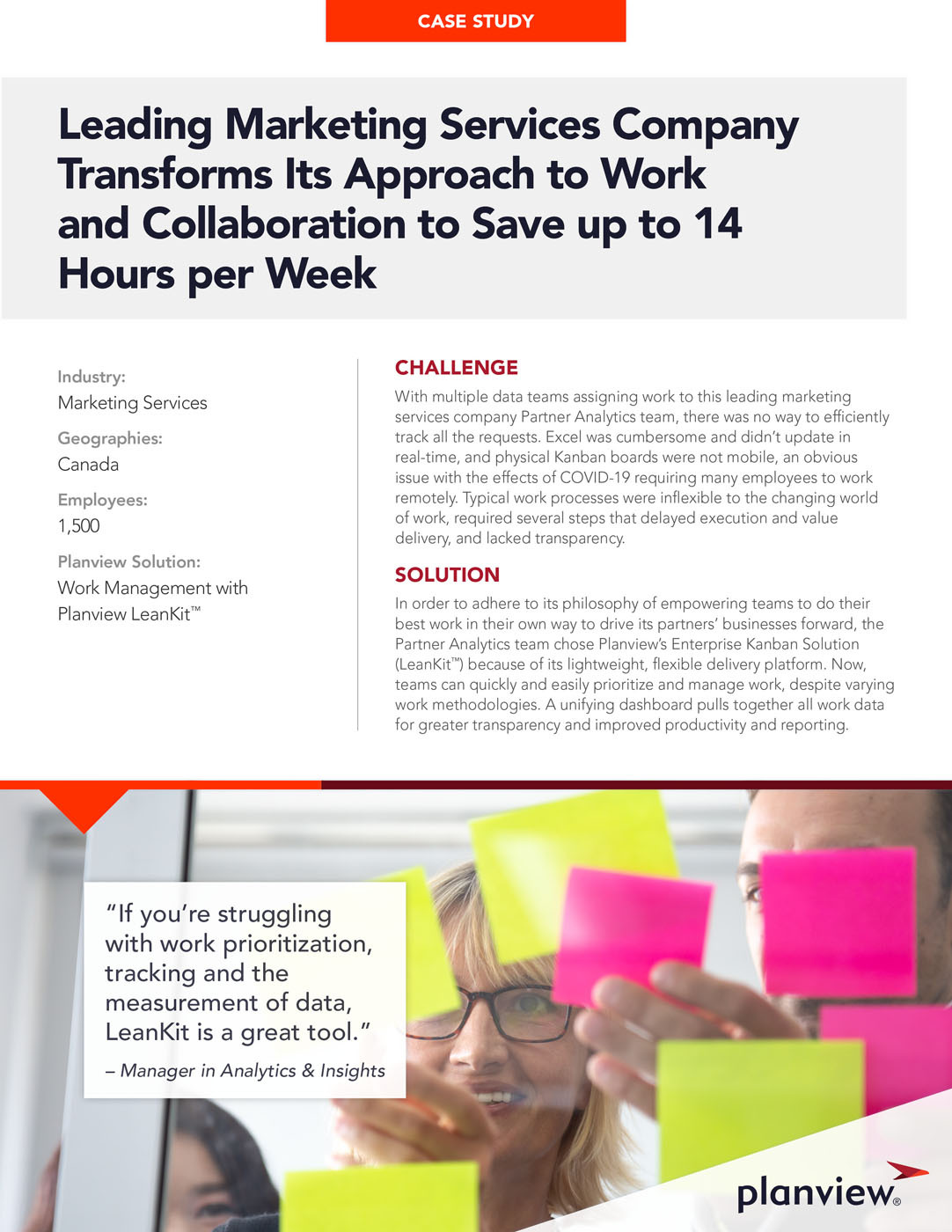 Marketing Services Case Study