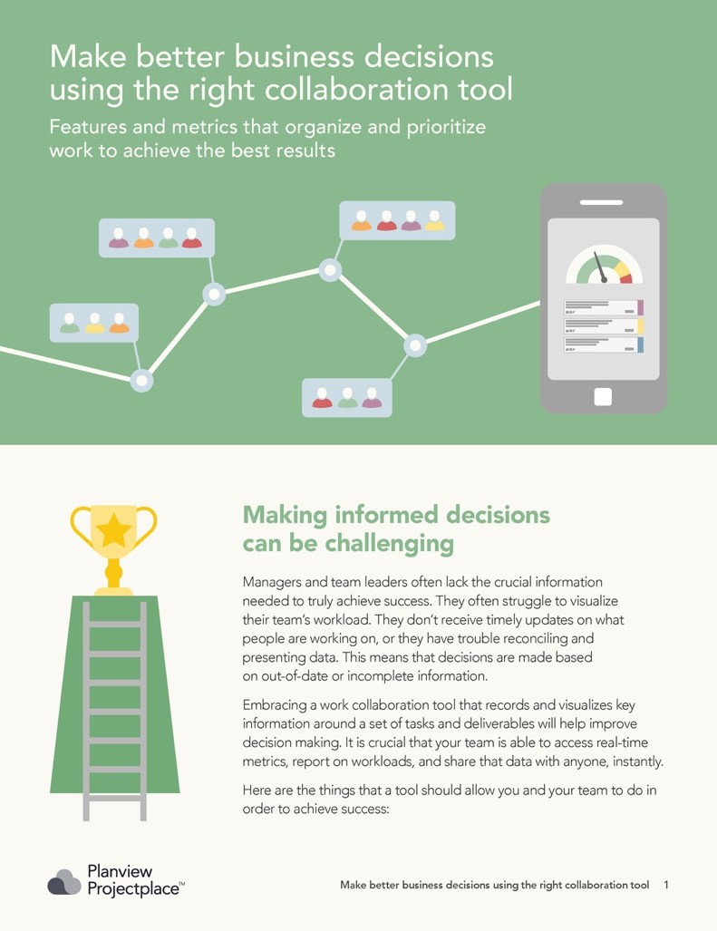 Make better business decisions using the right collaboration tool