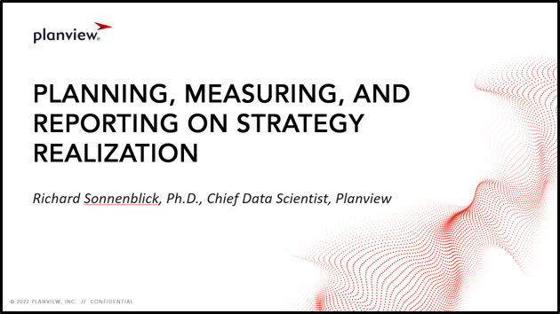 Planning, Measuring, and Reporting on Strategy Realization